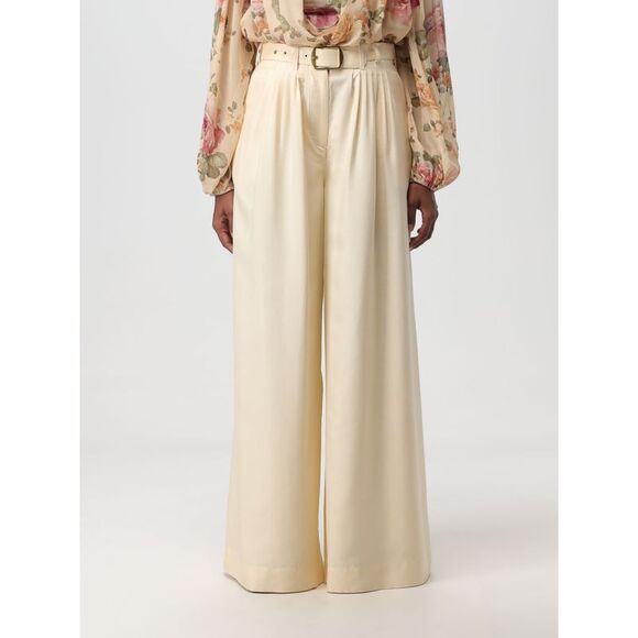 Zimmermann | Jeans | Zimmermann Pants Woman Beige | Poshmark